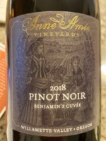 Anne Amie Vineyards Benjamin's Cuvée Pinot Noir | Vivino US