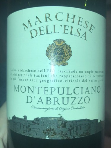 Marchese dell Elsa Montepulciano d'Abruzzo | Vivino US