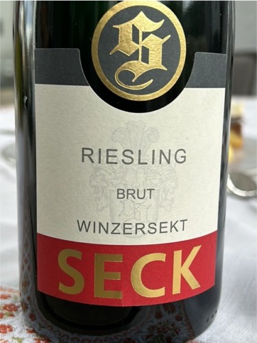 Weingut Seck Riesling Winzersekt Brut | Vivino US