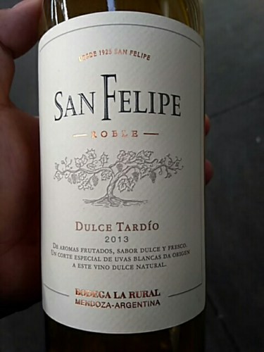 San Felipe Roble Dulce Tardío | Vivino US