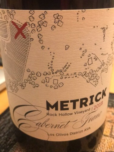 2022 Metrick Rock Hollow Vineyard Cabernet Franc | Vivino US