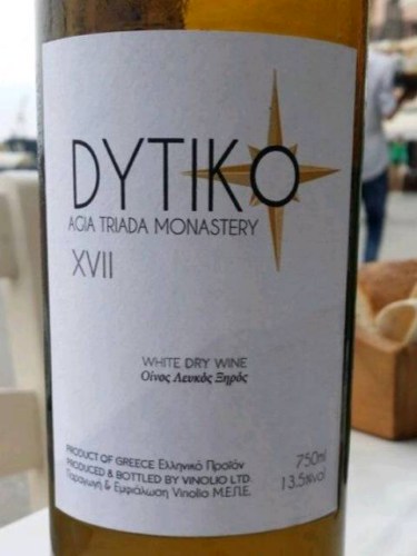 Vinolio Dytiko White Dry | Vivino US