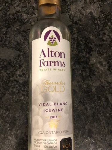 Alton Farms Estate Winery Aberarder Gold Vidal Blanc Icewine | Vivino US