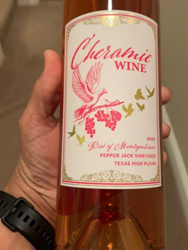 Cheramie Wine Pepper Jack Vineyards Rosè of Montepulciano | Vivino