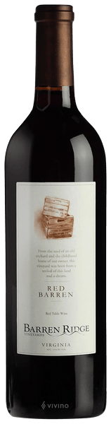 Barren Ridge Red Barren | Vivino US