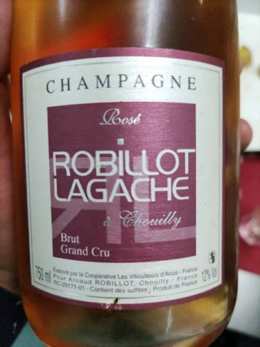 Robillot Lagache Rosé Brut Champagne Grand Cru 'Chouilly' | Vivino US