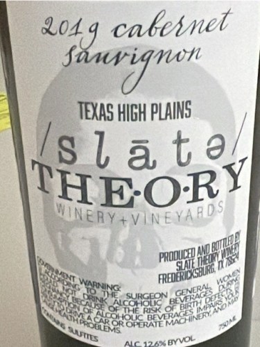Slate Theory Cabernet Sauvignon | Vivino US