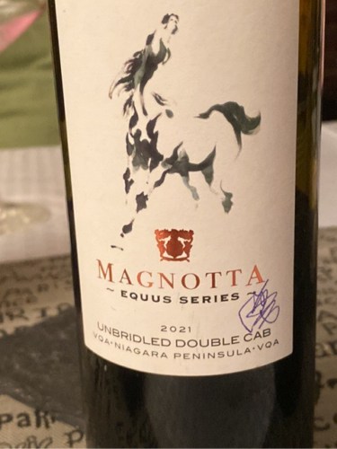 Magnotta Equus Series Unbridled Double Cab | Vivino US