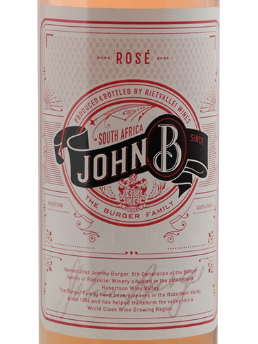 Rietvallei John B Rosé | Vivino Australia