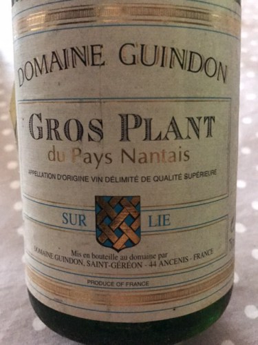Domaine Pierre Guindon Gros-Plant du Pays Nantais Sur Lie | Vivino English