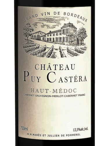 Château Puy Castera Haut-Médoc | Vivino Français