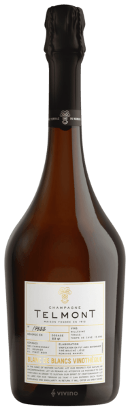 Champagne Telmont Blanc de Blancs Vinothèque OR Champagne | Vivino US