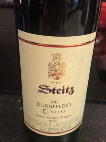 Steitz Wein Dornfelder Classic | Vivino US