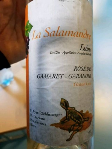 Salamandres Rosé de Gamaret - Garanoir Grand Cru | Vivino Australia