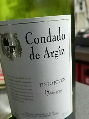 Condado de Argiz Tinto Joven | Vivino US