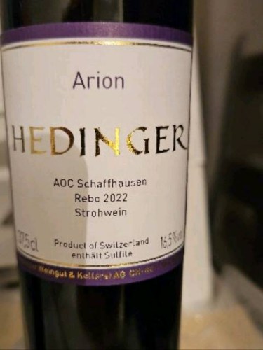 Hedinger Arion Rebo | Vivino US