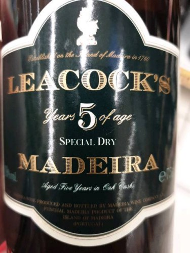 N.V. Leacock's 5 Years Special Dry Madeira | Vivino US