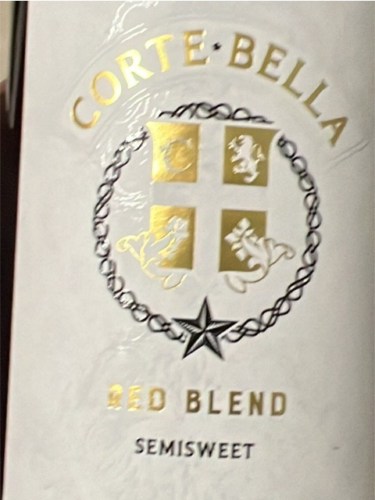 Aldi Corte Bella Red Blend Semisweet | Vivino English