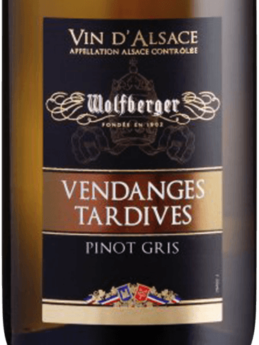2018 Wolfberger Pinot Gris Alsace Vendanges Tardives | Vivino US