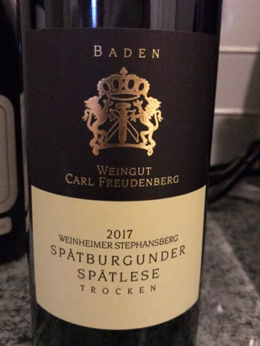 Weingut Carl Freudenberg Weinheimer Rittersberg Spätburgunder Trocken ...