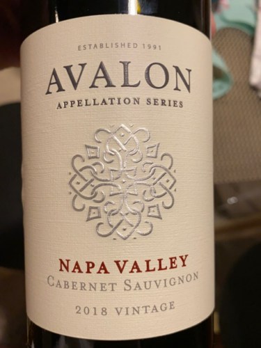 2018 Avalon Appellation Series Cabernet Sauvignon | Vivino English