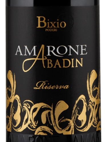 Bixio Poderi Abadin Amarone Riserva | Vivino US