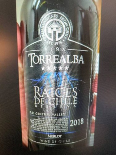 Torrealba Raices de Chile Reserva Merlot | Vivino 日本