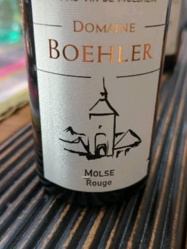 Domaine Boehler Molse Rouge | Vivino US