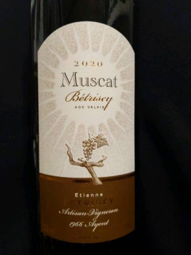 Etienne & Alain Betrisey Muscat | Vivino US