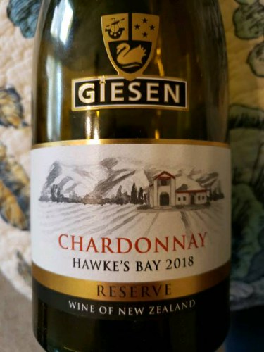 2019 Giesen Reserve Chardonnay | Vivino US