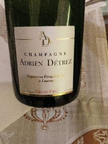 Champagne Adrien Détrez Champagne Grand Cru | Vivino US