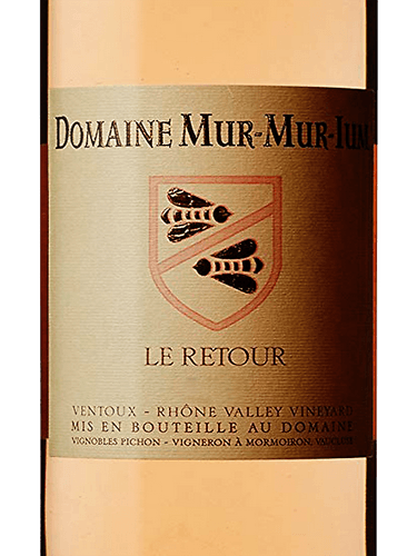 Domaine Le Mur-Mur-Ium Ventoux Le Retour Rosé | Vivino US