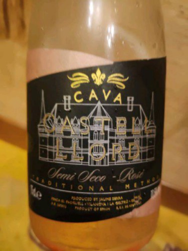 Castell Llord Cava Semi Seco Rosé | Vivino US