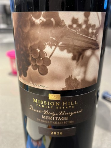 Mission Hill Family Estate Desert Ridge Vineyards Meritage | Vivino US