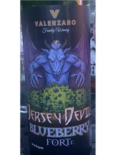Valenzano Jersey Devil Blueberry Forte | Vivino English