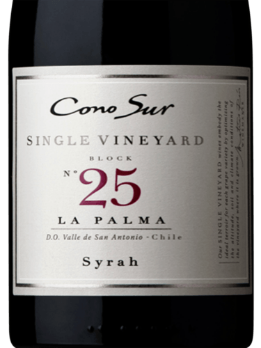 Cono Sur Single Vineyard Syrah | Vivino US