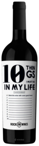 Rock Wines 10 Things I Must Do In My Life Chardonnay | Vivino Singapura