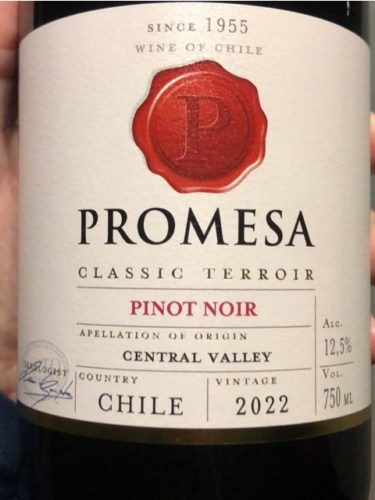 Promesa Classic Terroir Pinot Noir | Vivino US