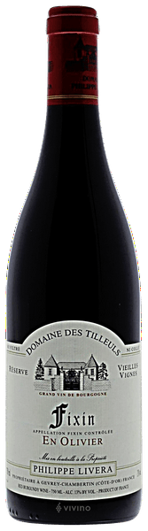Philippe Livera (Domaine des Tilleuls) Réserve Vieilles Vignes Fixin ...