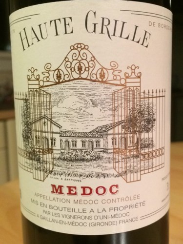 Uni Medoc Haute Grille Médoc | Vivino France