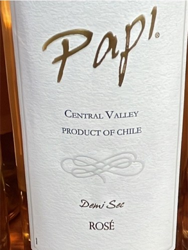 Papi Rosé Demi Sec | Vivino US