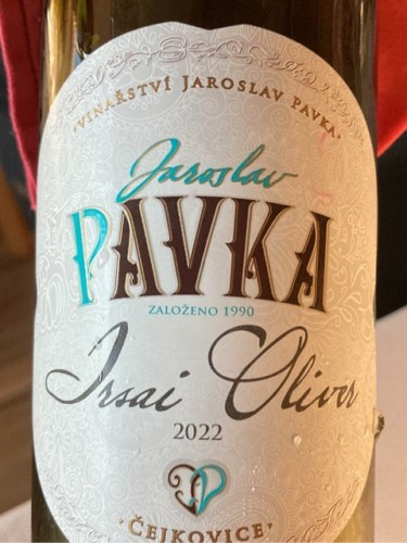 Jaroslav Pavka Irsai Oliver | Vivino US