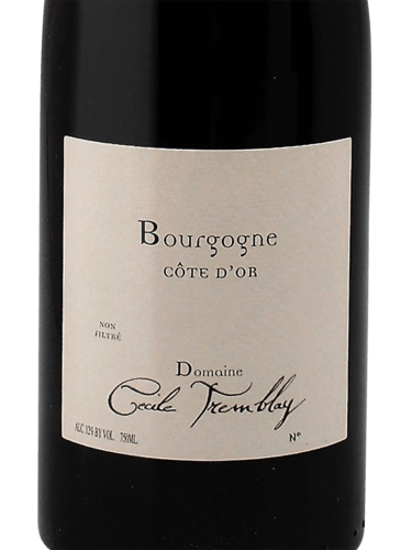 2018 Domaine Cecile Tremblay Côte d'Or Bourgogne | Vivino US