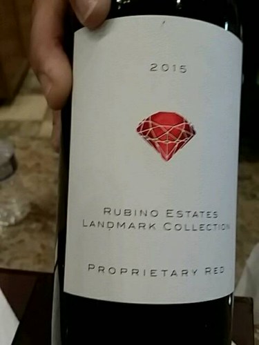 Rubino Landmark Collection Proprietary Red | Vivino English