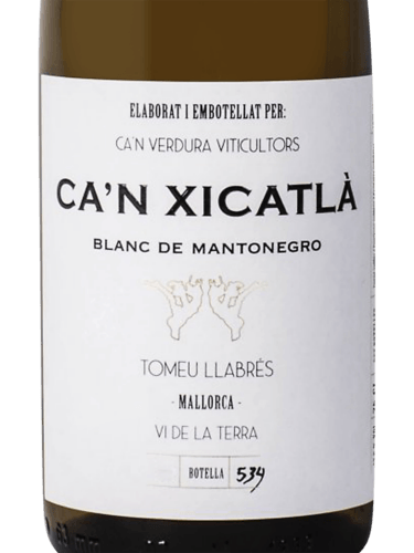 Bodega Ca'n Verdura Ca'n Xicatlà Blanc de Mantonegro | Vivino España