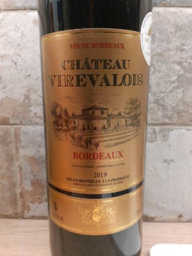 Château Virevalois Bordeaux | Vivino 日本