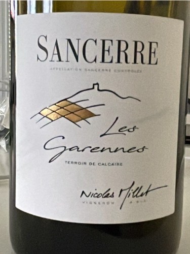 Domaine Nicolas Millet Les Garennes Sancerre Blanc | Vivino France