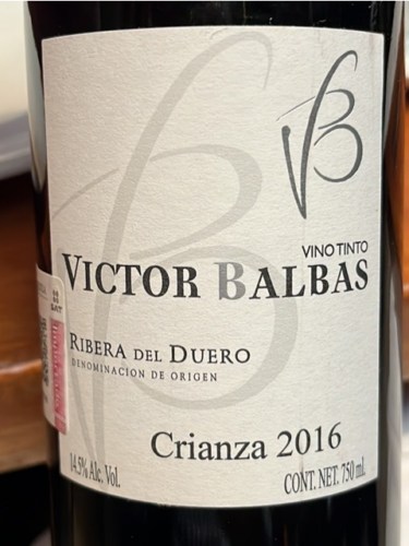 Balbas Victor Balbas Crianza | Vivino Español