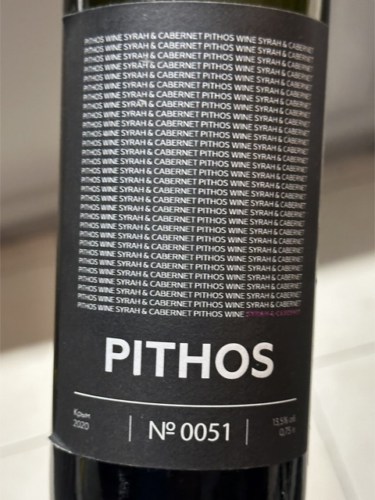 Pithos Syrah - Cabernet | Vivino US