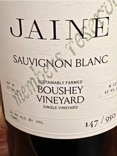 Jaine Boushey Vineyard Sauvignon Blanc | Vivino US